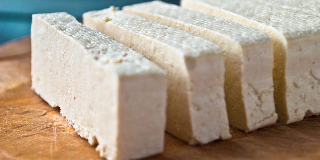What is the best way to get rid of grainy tofu?