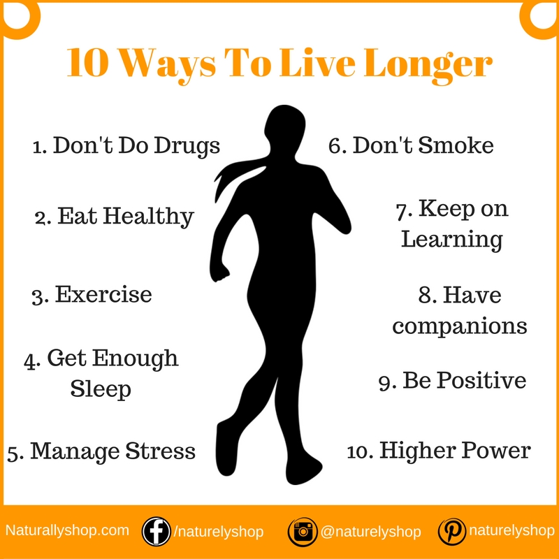 What is the best way to live longer?