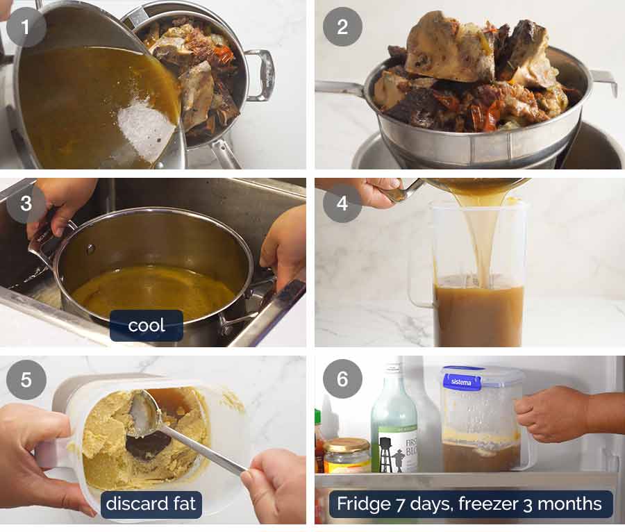 What is the best way to make beef broth?
