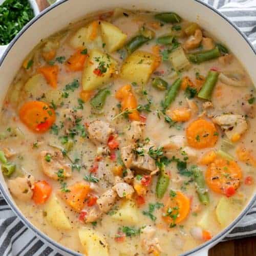 What is the best way to make chicken and vegetables stew?