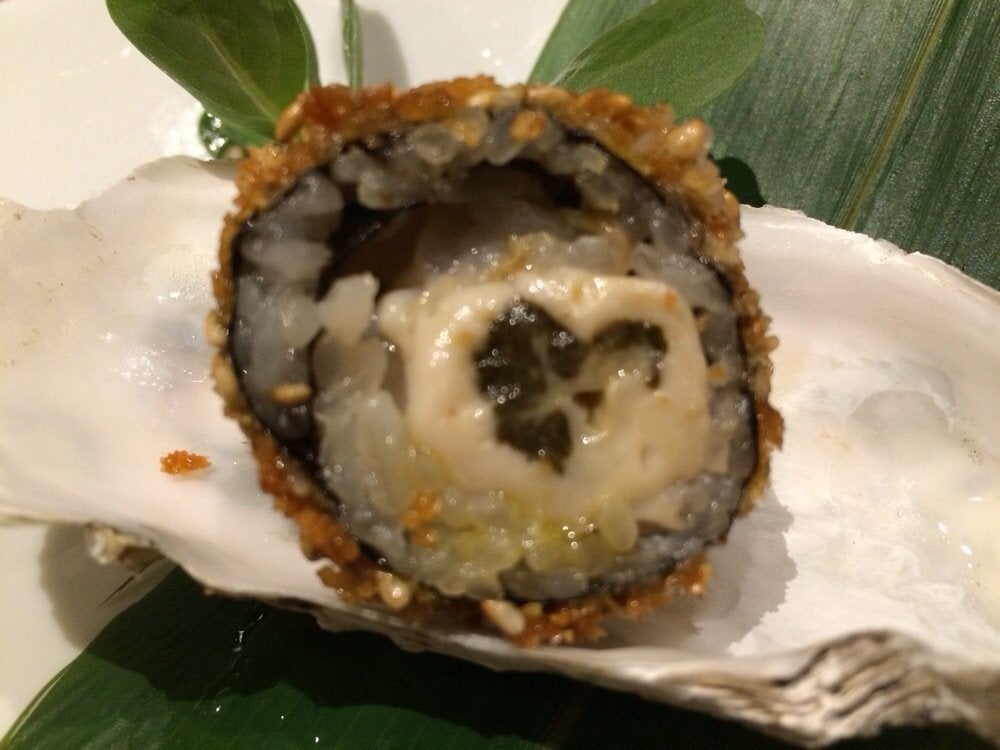 What is the brown stuff in oysters?