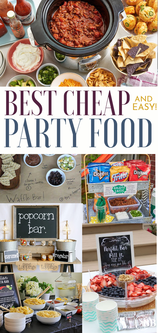 What is the cheapest party food?