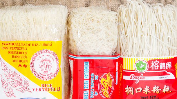 What is the Chinese name for rice noodles?