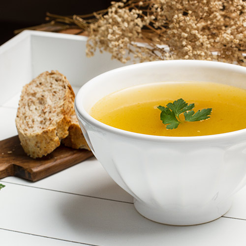What is the consistency of broth?