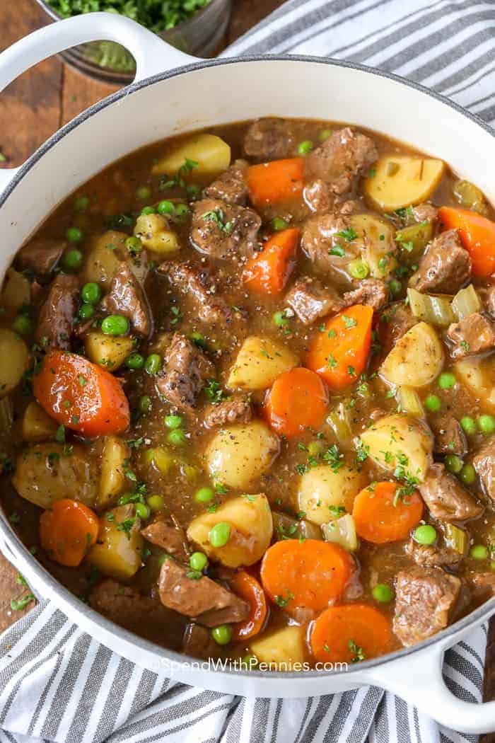 What is the consistency of stew?