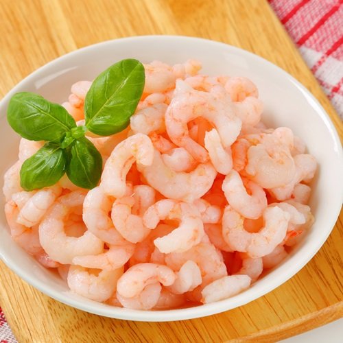 What is the cost of 1 kilogram of shrimp?