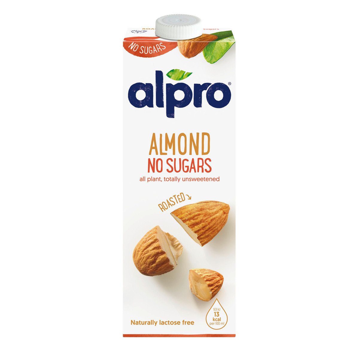 What is the cost of 1 Litre almond milk?