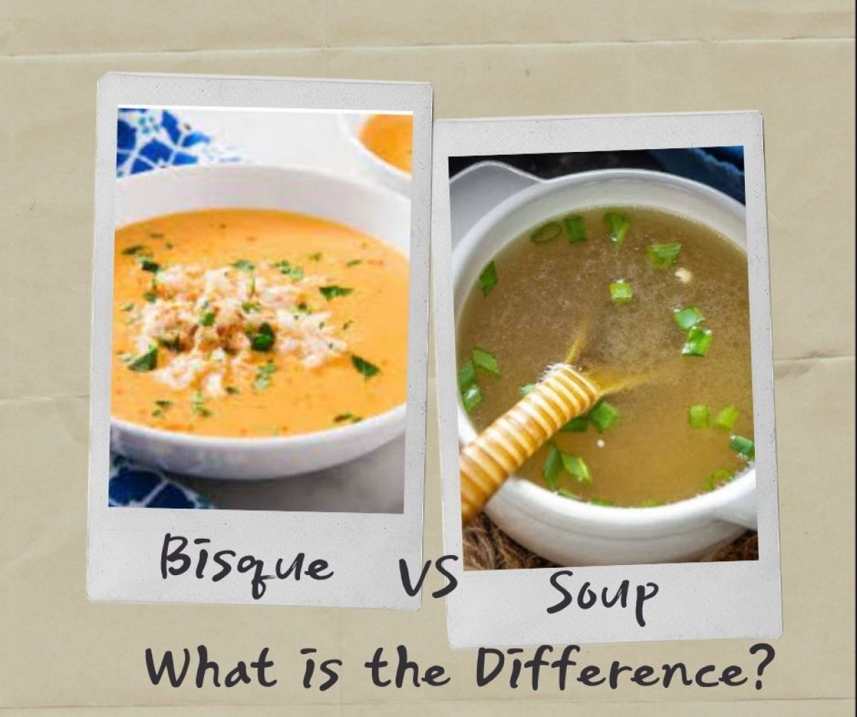What is the difference between a bisque and a pureed soup?