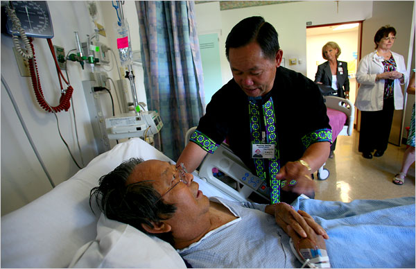 What is the difference between a Hmong doctor and a family?