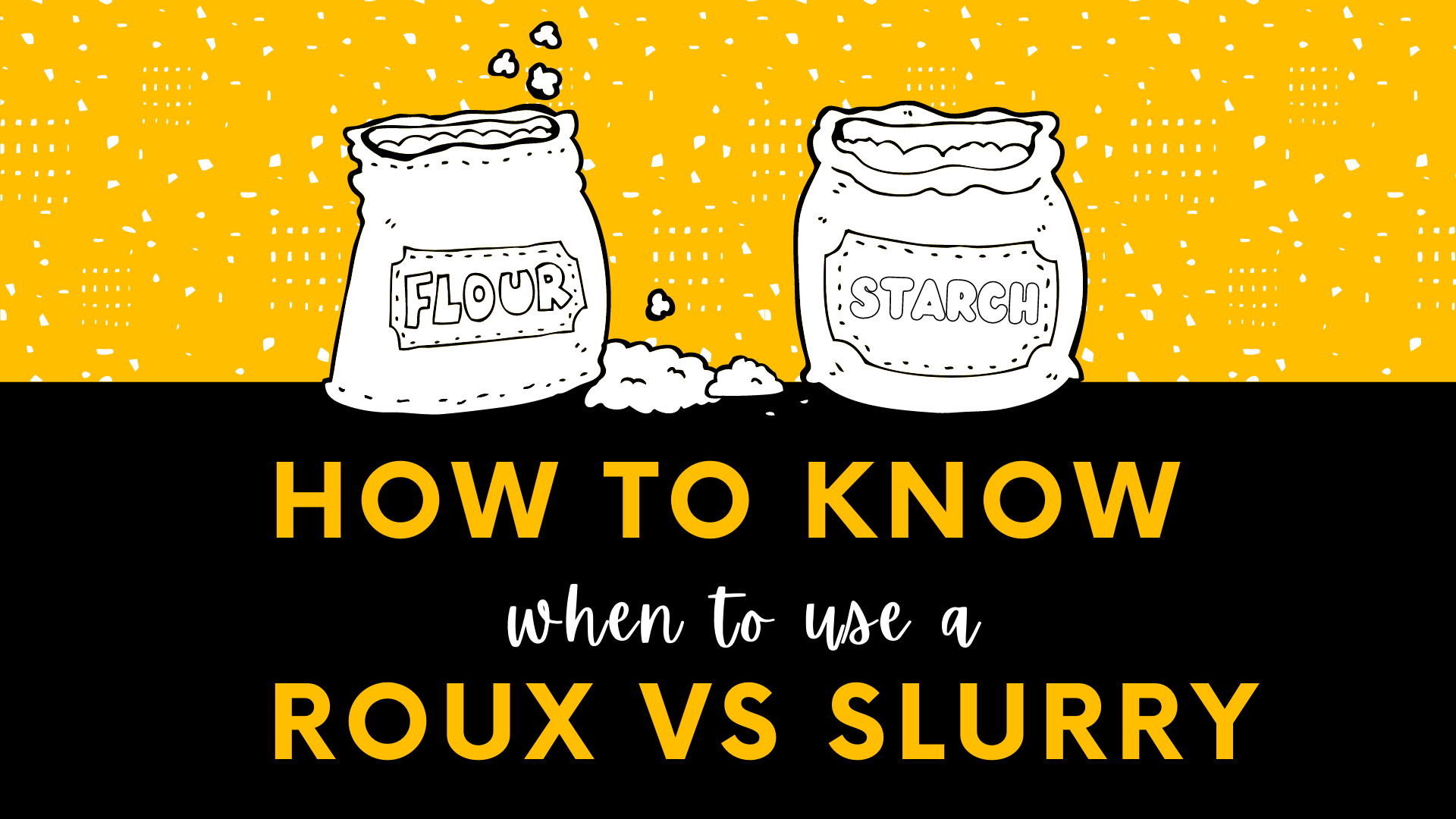 What is the difference between a roux and a slurry?