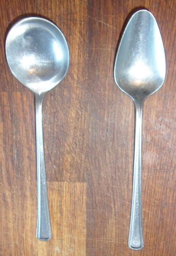 What is the difference between a soup spoon and a dessert spoon?