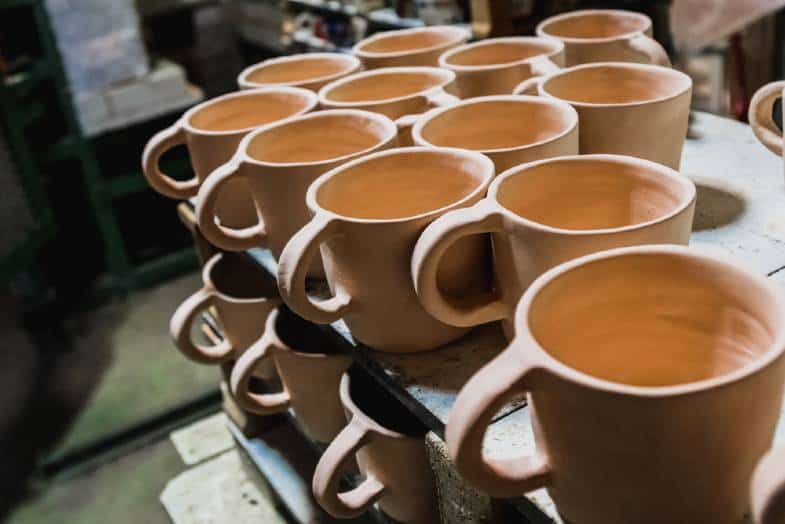 What is the difference between bisque and biscuit fired pottery?