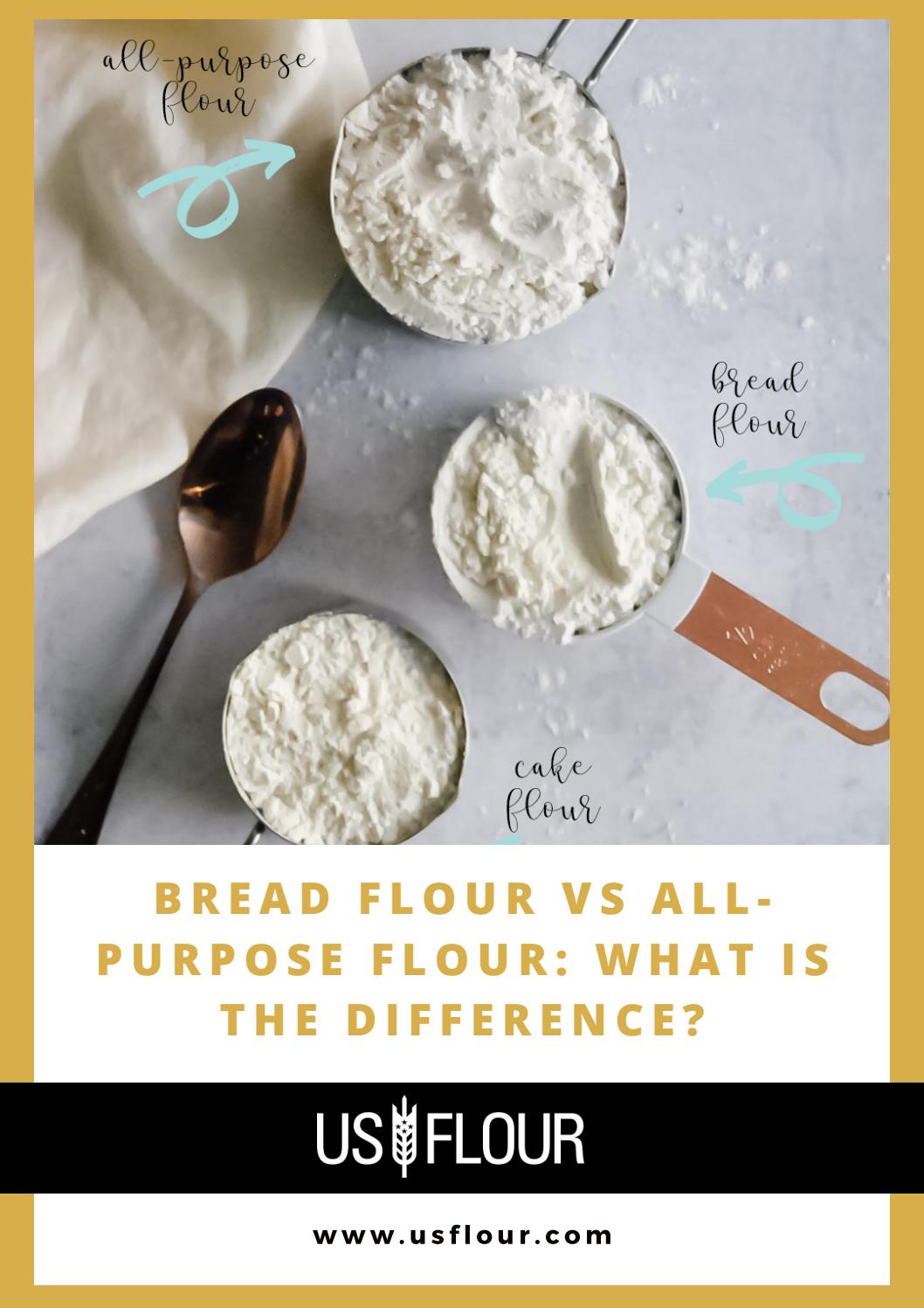 What is the difference between bread flour and all purpose flour?