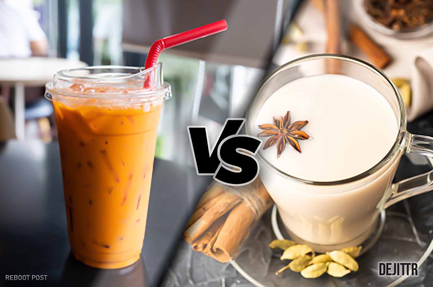 What is the difference between chai tea and Thai tea?