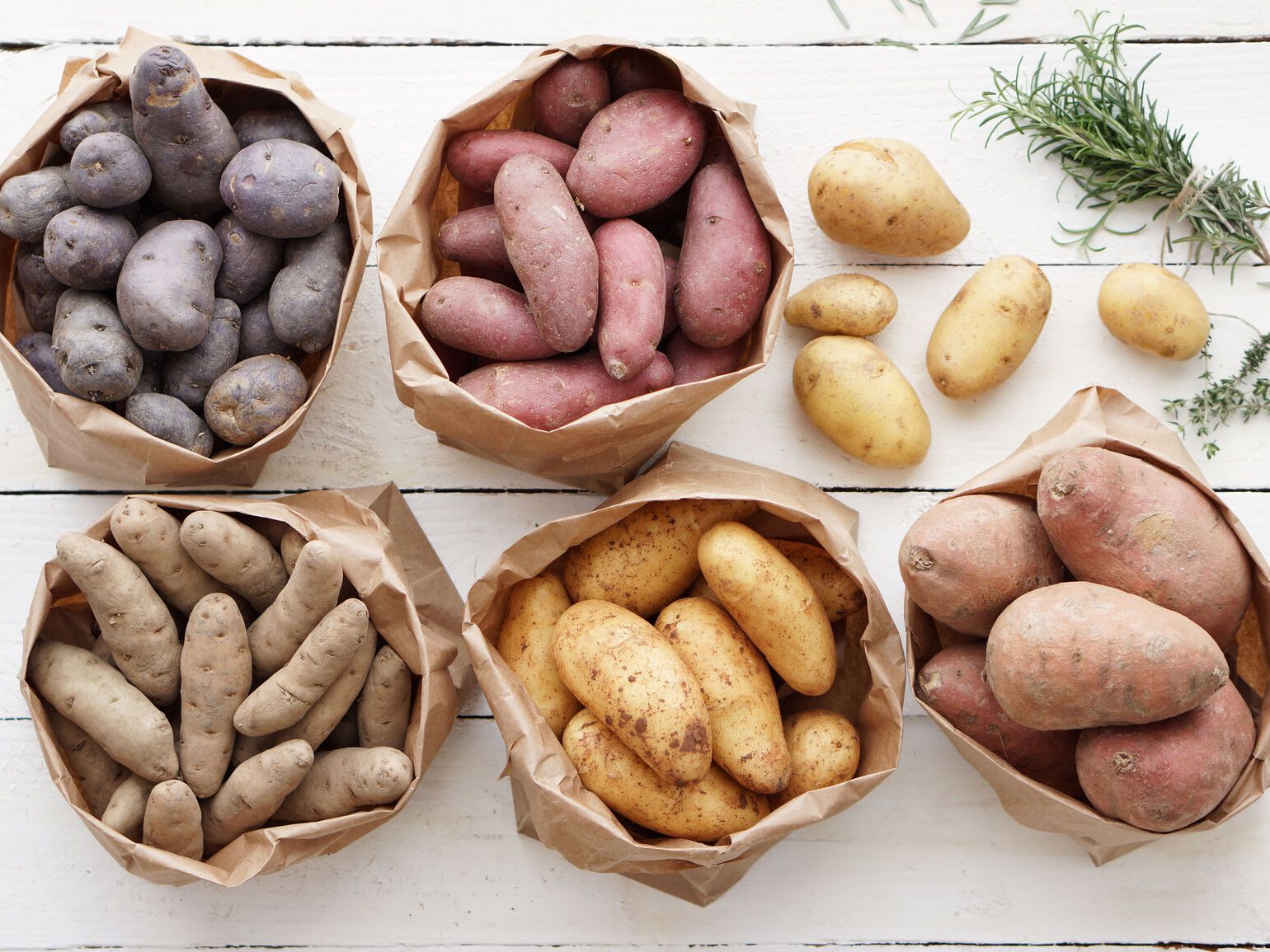 What is the difference between different types of potatoes?