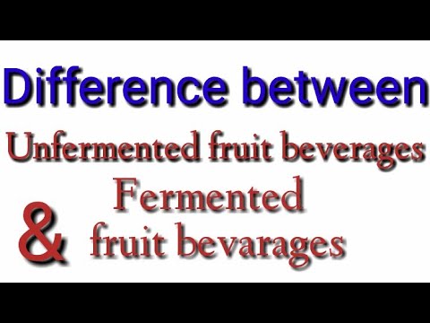 What is the difference between fermented and unfermented?