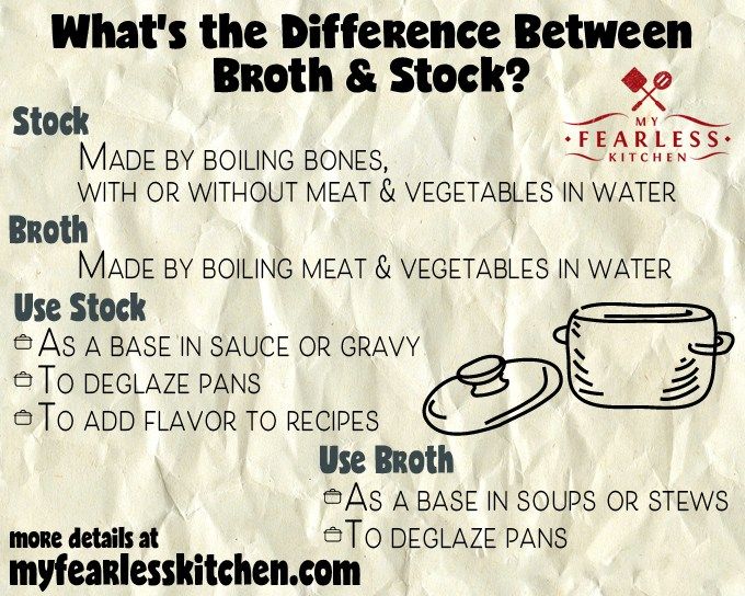 What is the difference between gravy and stock?