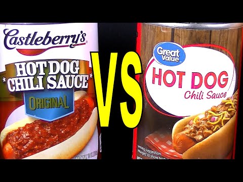 What is the difference between hot dog chili sauce and chili?