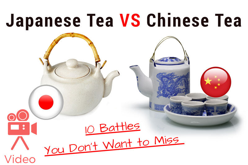 What is the difference between Japanese tea and Chinese tea?