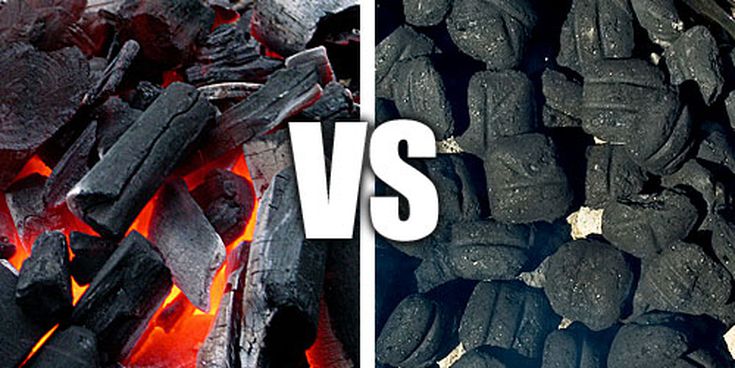 What is the difference between Lumpwood charcoal and briquettes?