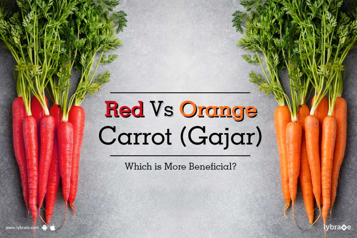 What is the difference between orange and red carrot?