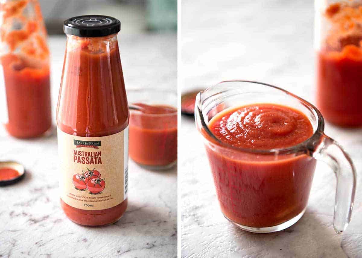 What is the difference between passata and tomato sauce?