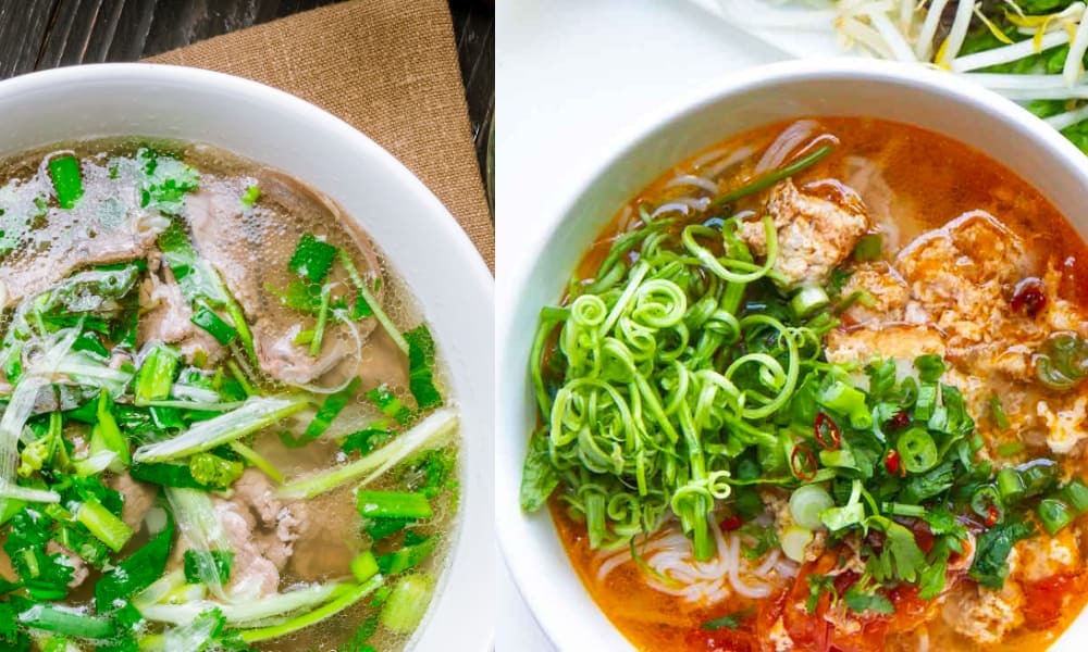 What is the difference between pho and rice noodle soup?