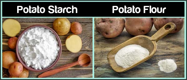 What is the difference between potato flour and regular flour?