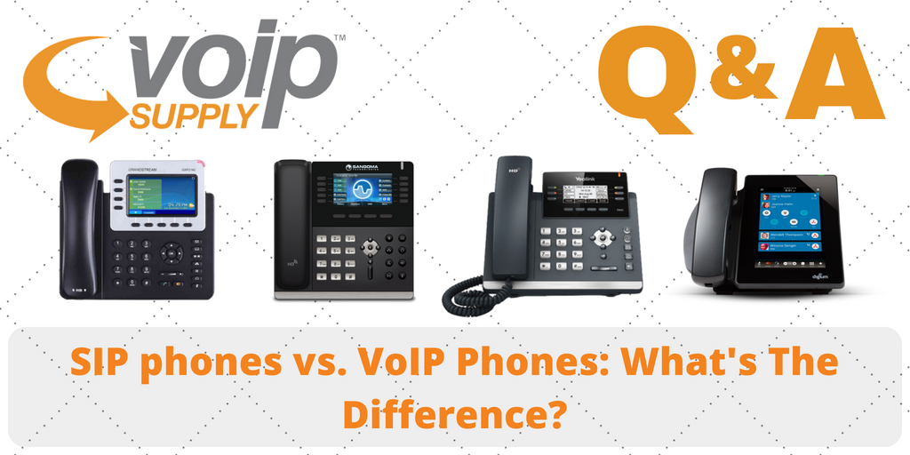 What is the difference between SIP phone and IP phone?