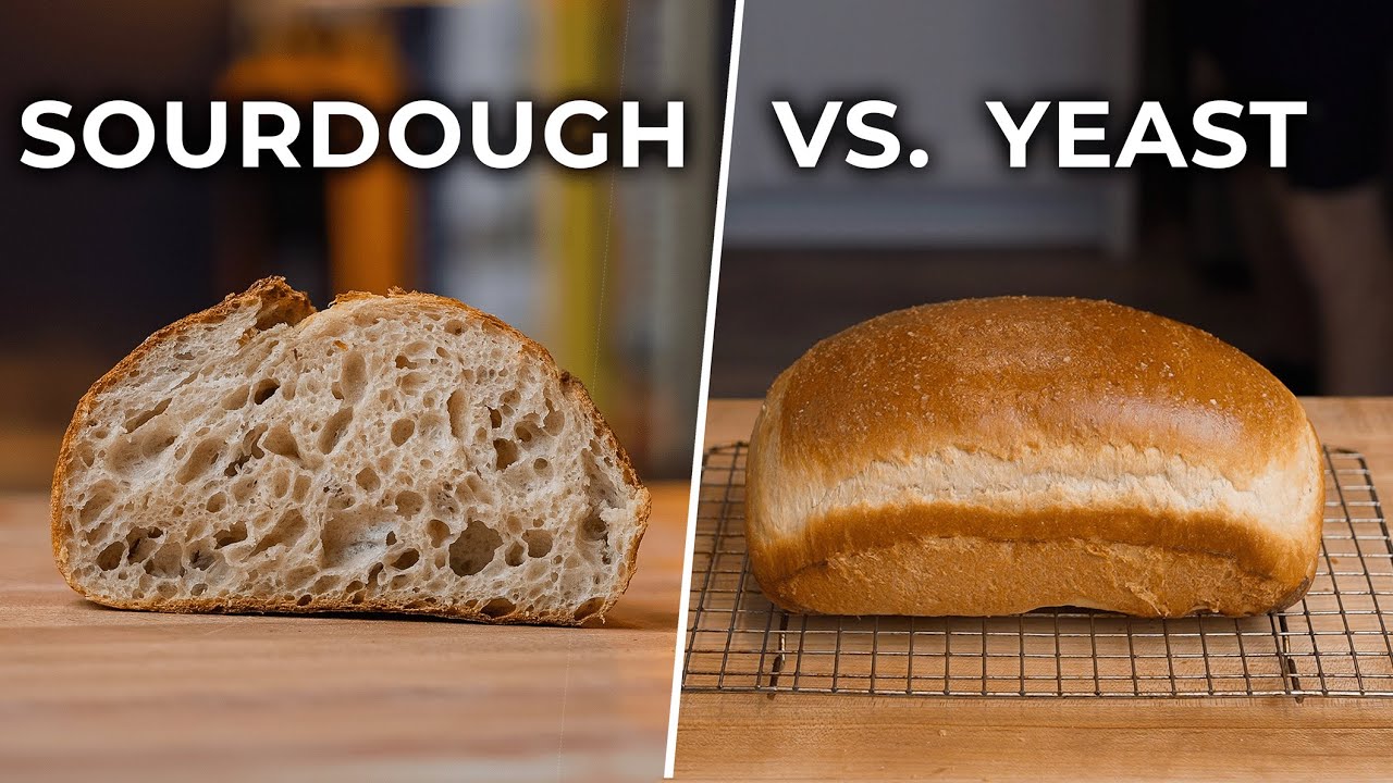 What is the difference between sourdough bread and normal bread?