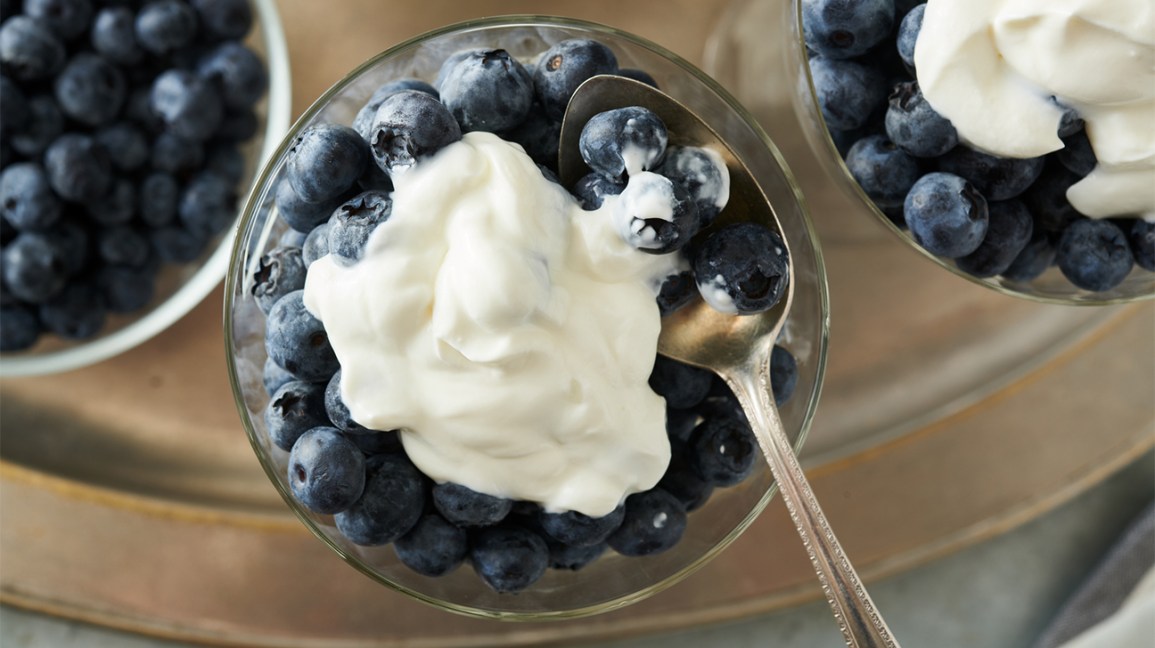 What is the difference between traditional yogurt and low-fat yogurt?