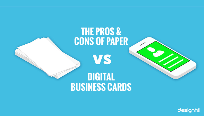 What is the difference between virtual business card and normal business card?