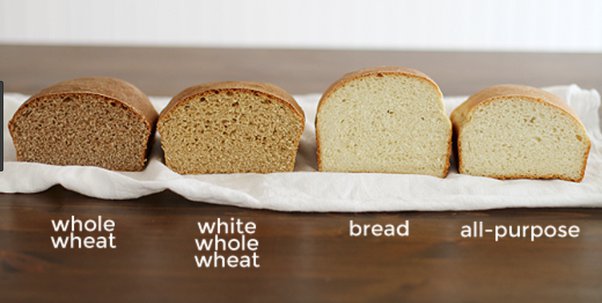 What is the difference bread flour and plain flour?