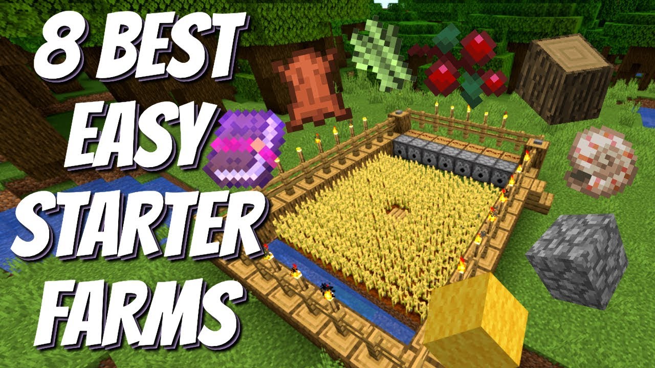 What is the easiest farm to make in Minecraft?