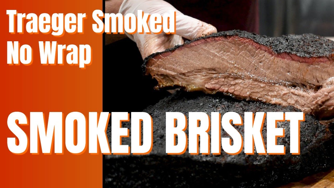What is the easiest way to smoke a brisket without wrapping?