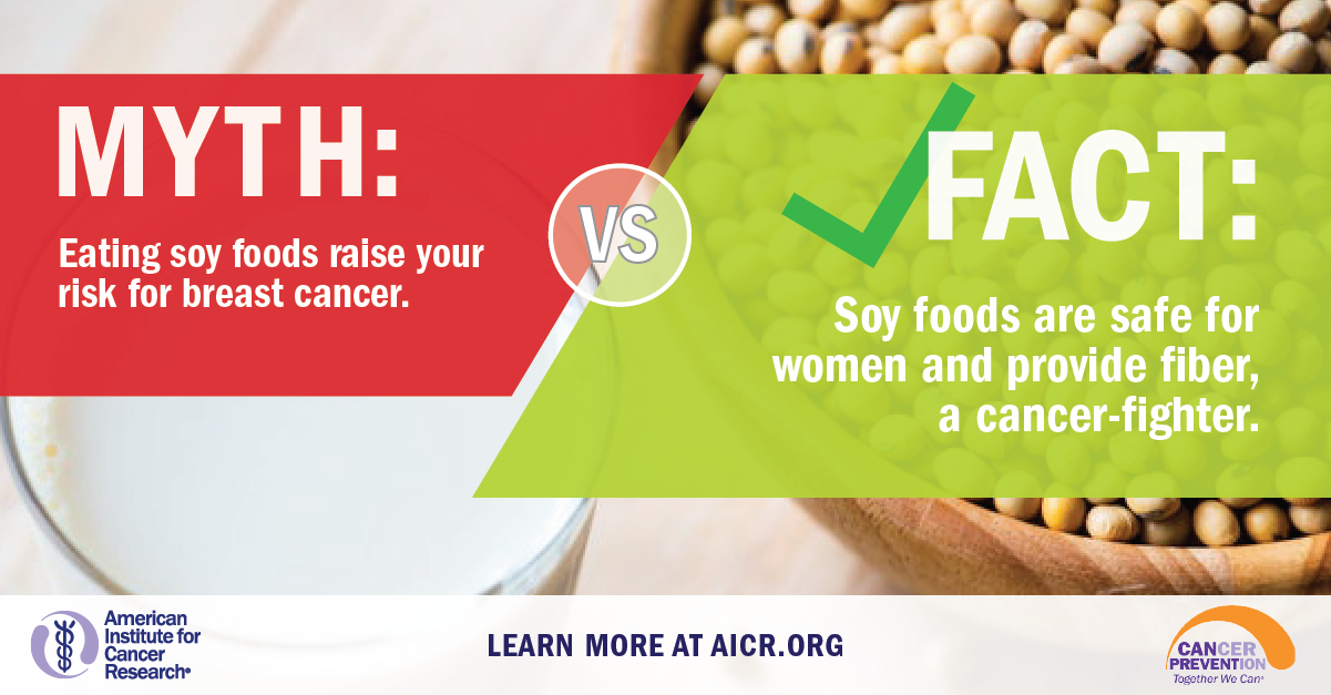 What is the evidence on soy and breast cancer risk?