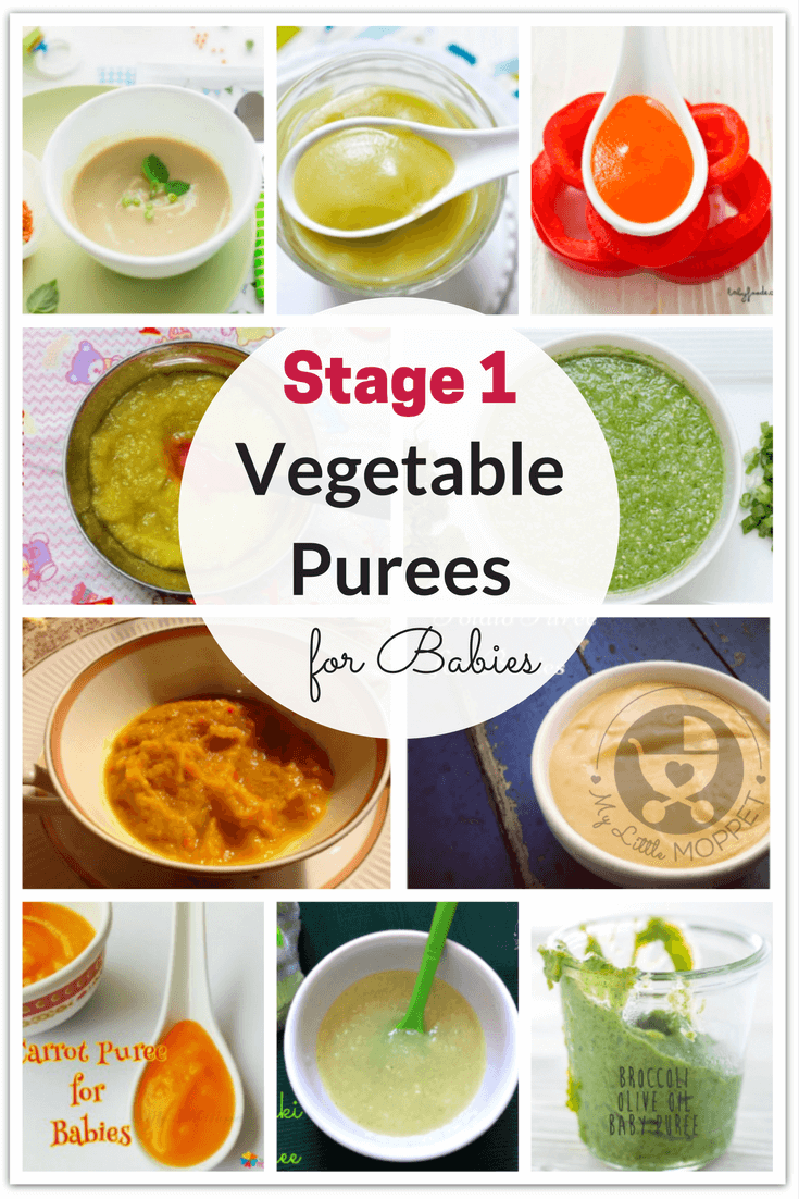 What is the first step in vegetable puree?