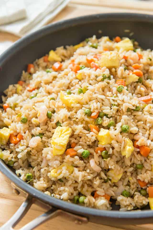 What is the first thing that we need to prepare for making fried rice?