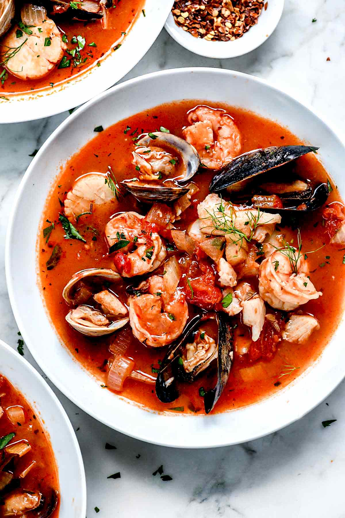 What is the French version of cioppino?