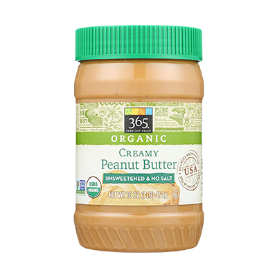 What is the healthiest form of peanut butter?