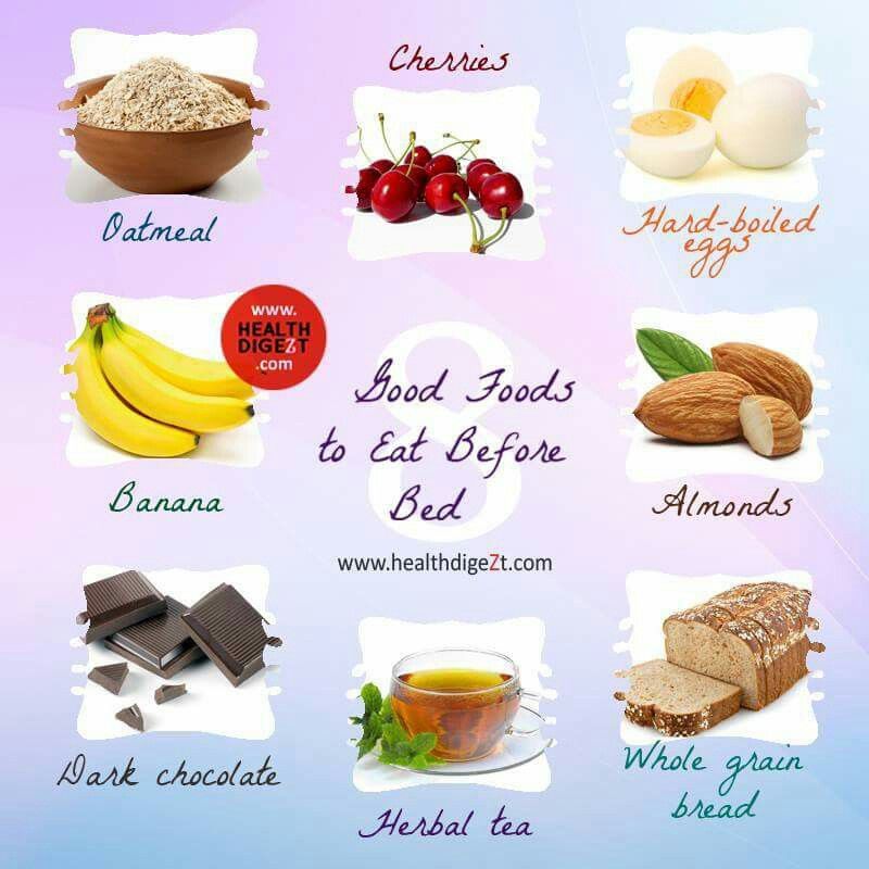 What is the healthiest snack before bed?
