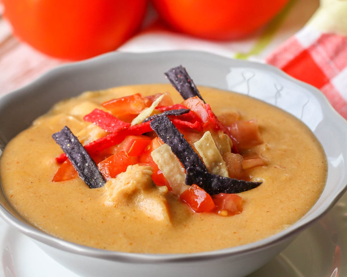 What is the healthiest soup at Chili's?