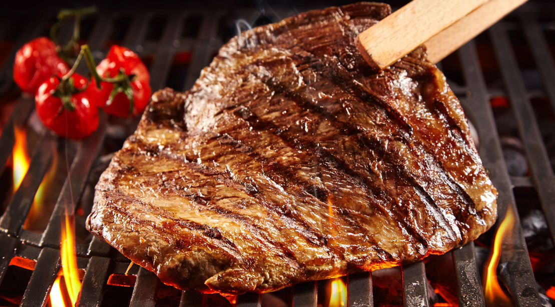 What is the healthiest steak to grill?