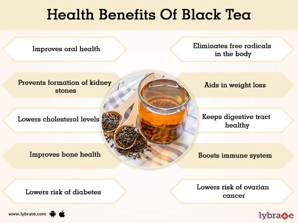 What is the healthiest way to drink black tea?