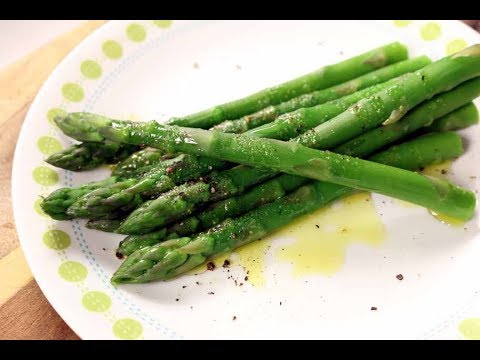 What is the healthiest way to eat asparagus?