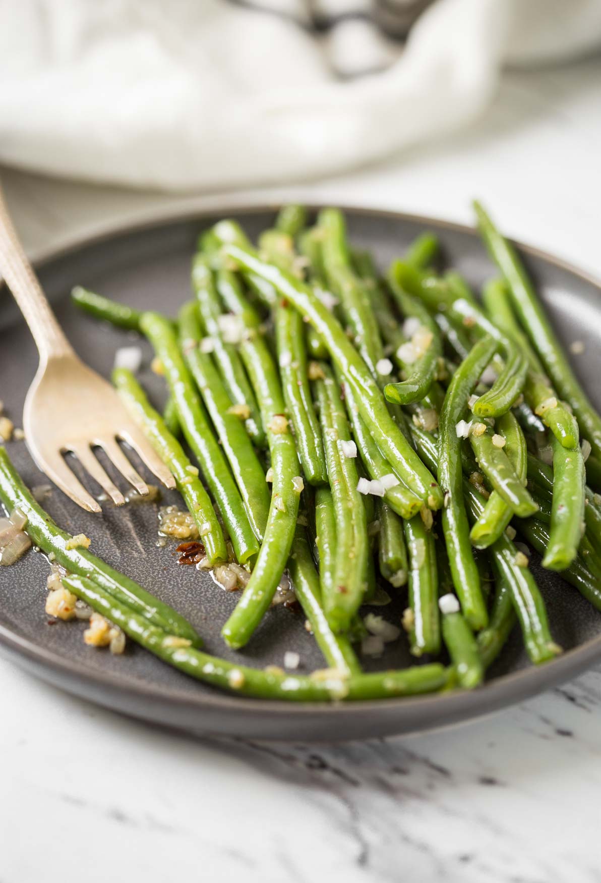 What is the healthiest way to eat green beans?