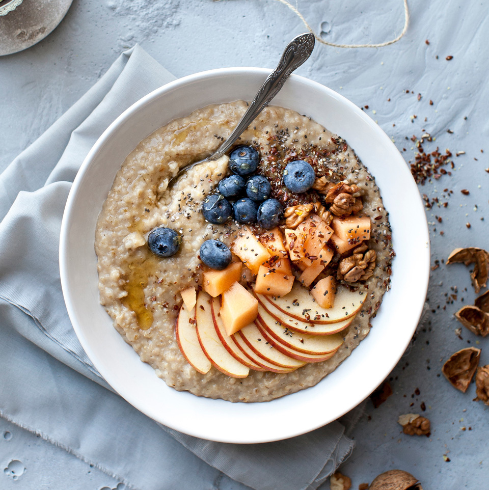 What is the healthiest way to prepare oatmeal?