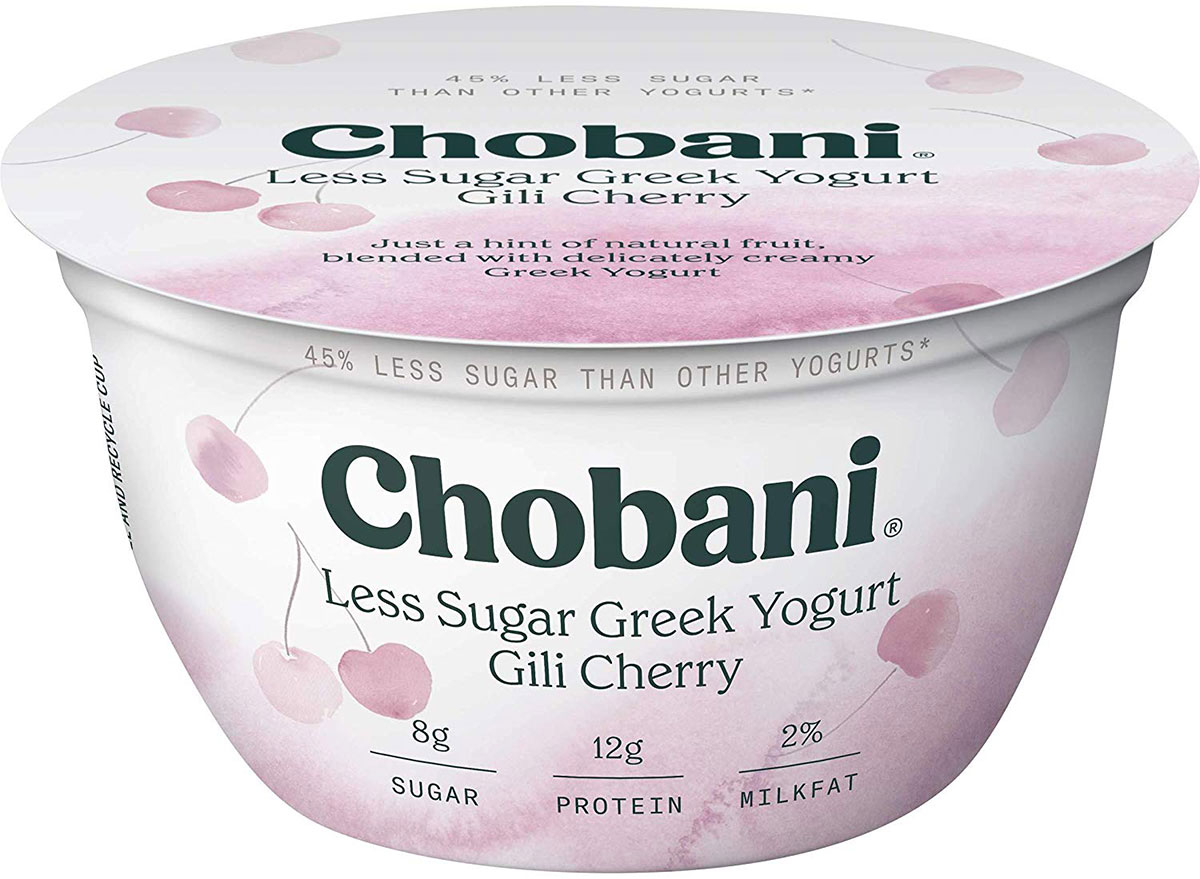 What is the healthiest yogurt with less sugar?