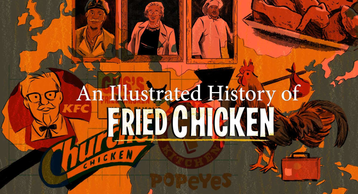 What is the history of fried chicken?