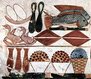 What is the history of seafood in Egypt?